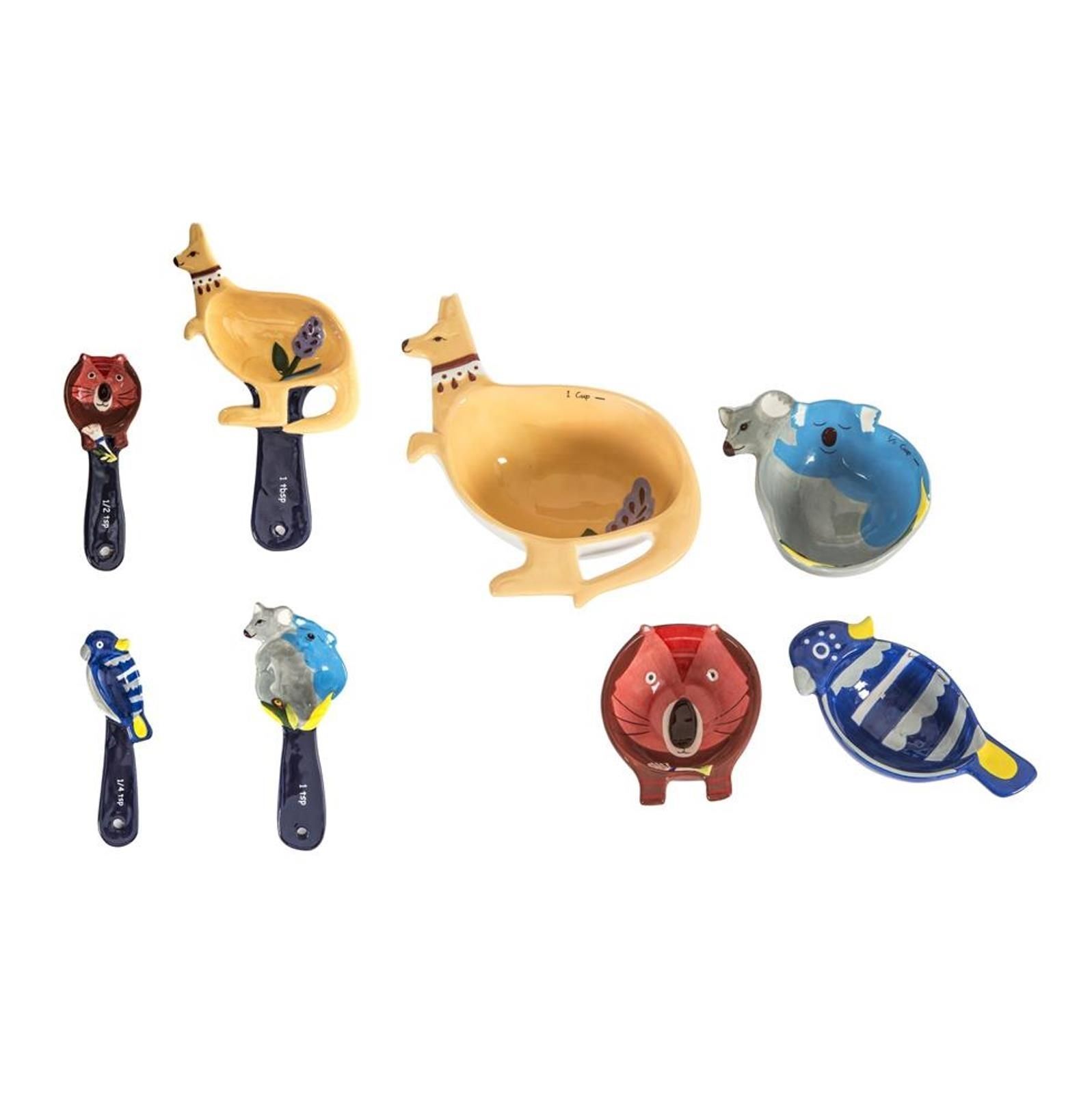 Buy Australiana Fauna Measuring Cups + Spoons Online – PurpleSpoilz ...