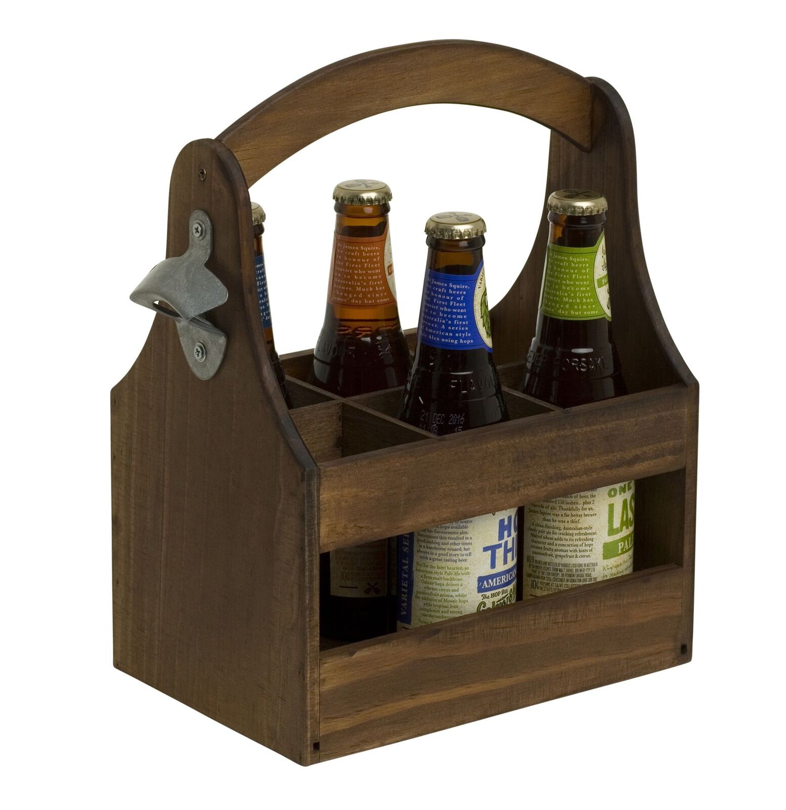 Buy Wood Beer Caddy Online - PurpleSpoilz Australia